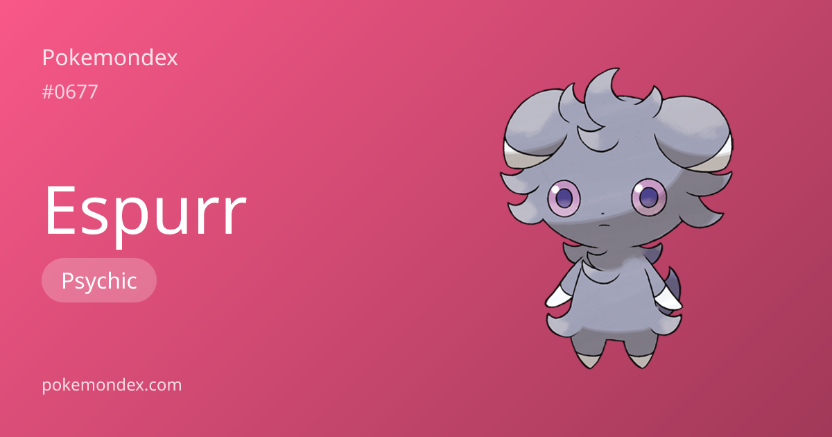 Espurr — Evolution, Moves & TCG Cards