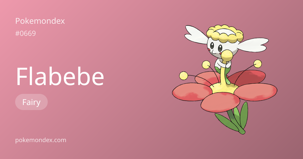 Flabebe Pokédex: stats, moves, evolution & locations | Pokemondex