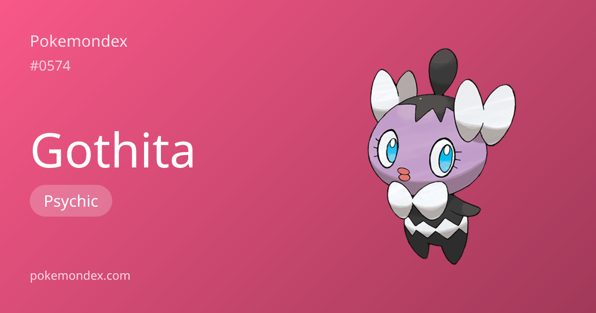 Gothita Pokédex: stats, moves, evolution & locations | Pokemondex