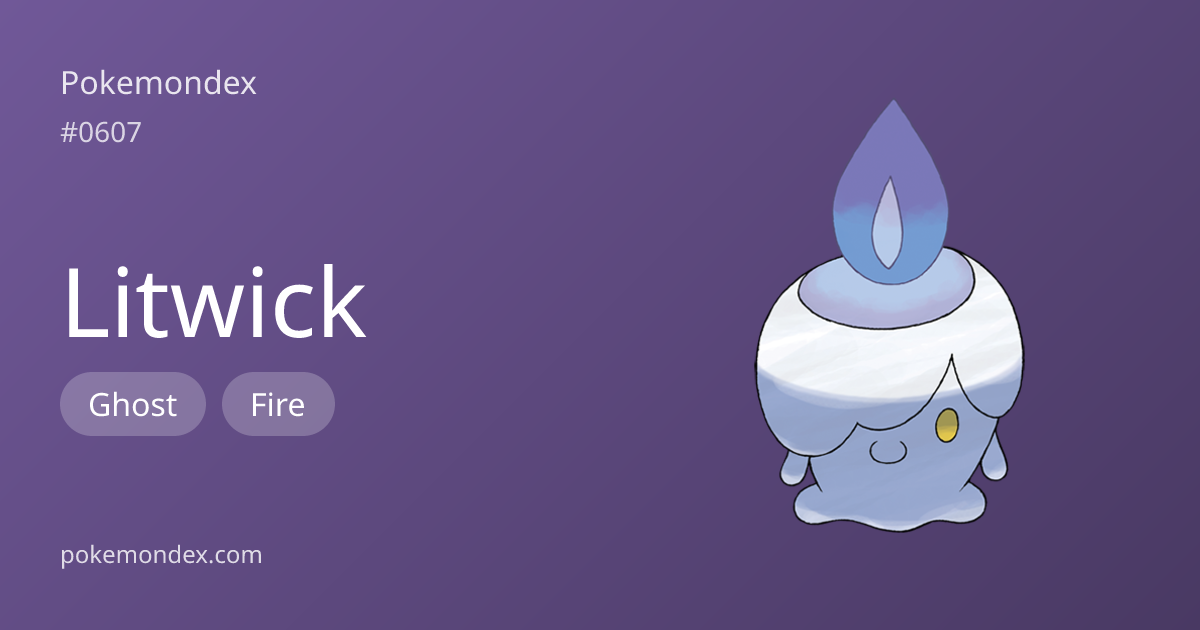 Litwick Pokédex: stats, moves, evolution & locations | Pokemondex