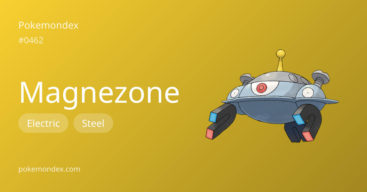 Magnezone Pokédex: stats, moves, evolution & locations | Pokemondex