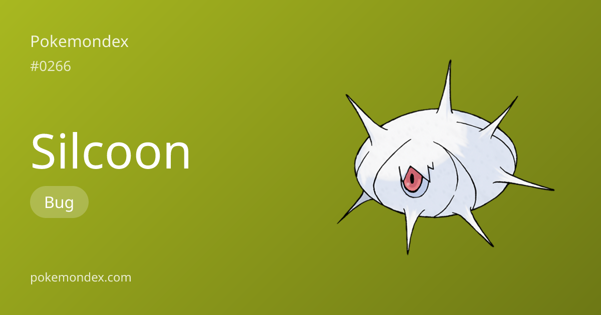Silcoon Pokédex: stats, moves, evolution & locations | Pokemondex