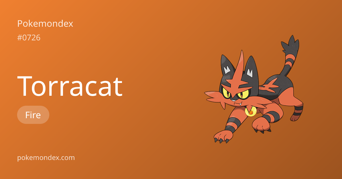 Torracat Pokédex: stats, moves, evolution & locations | Pokemondex